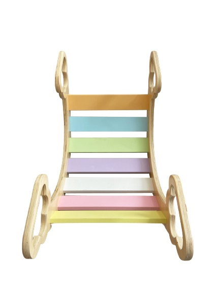 Wooden Rainbow Rocker for Kids from China manufacturer - Kindercasa ...
